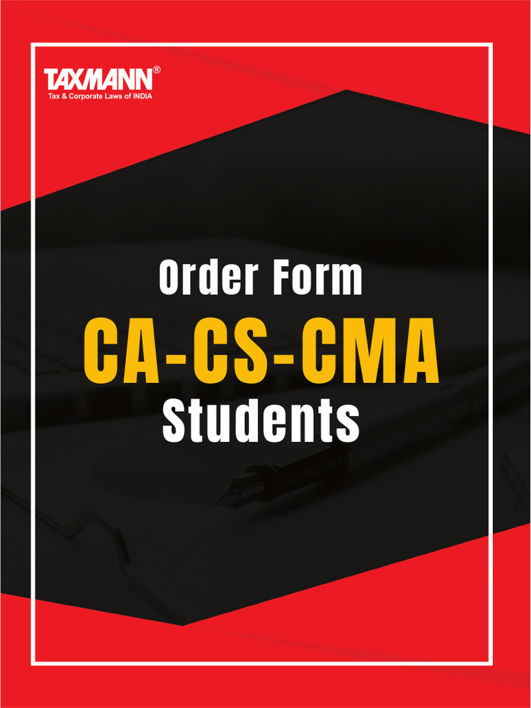 01_CA-CS Catalogue [Pgs 1-8] [7-75x10-5]_Aug 26 (1) | PDF | Accounting ...