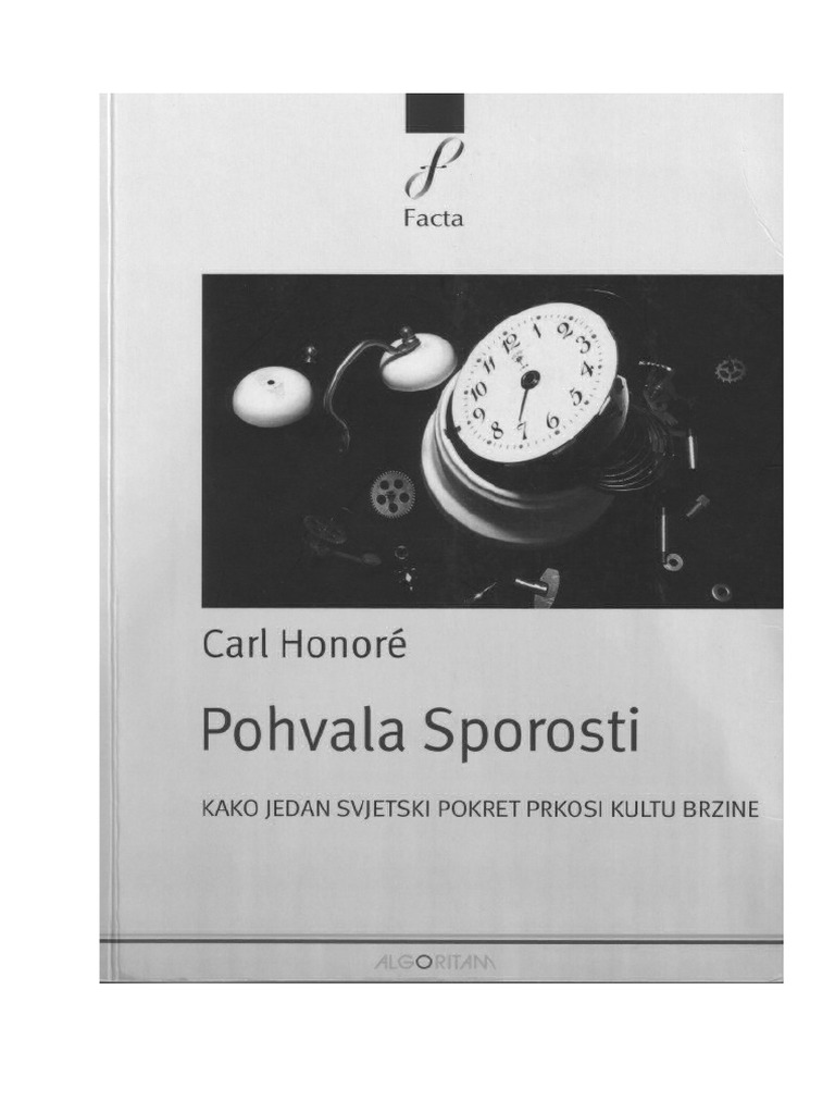 POHVALA SPOROSTI Za Slanje | PDF