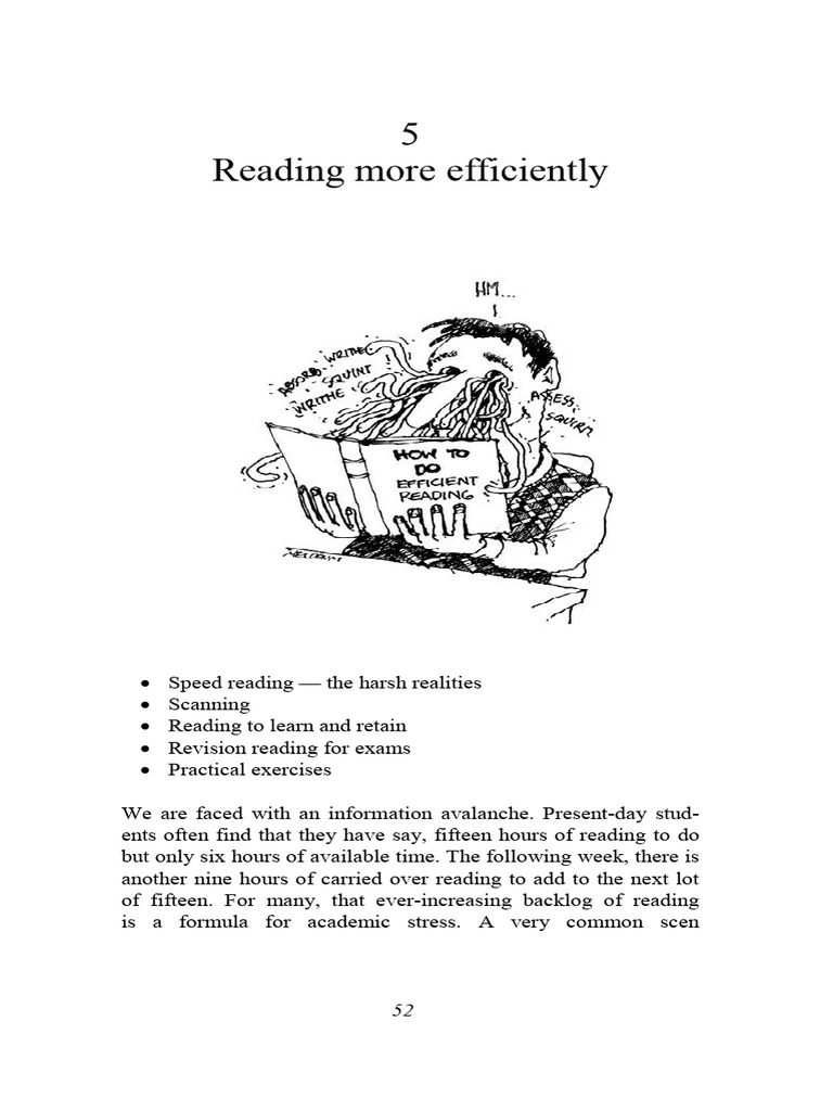 Reading More Efficiently - Orr | PDF | Study Skills | Speed Reading