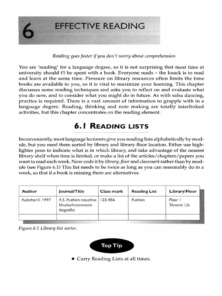 EFFECTIVE READING-2 | PDF | Idea | Speed Reading