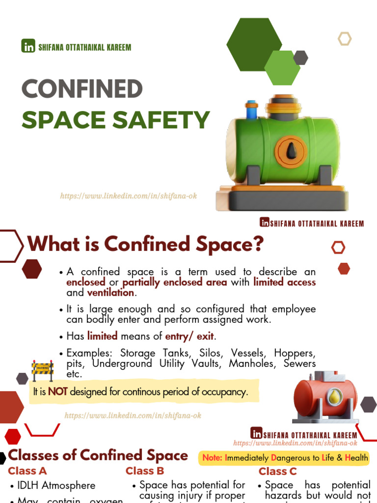 Confined Space Safety Training Pdf Combustion Safety