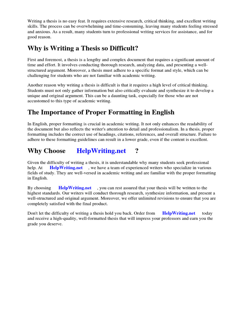 Term Paper Format in English | PDF | Thesis | Expert