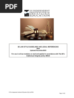 NWU Law Faculty House Style Guide | PDF | Citation | Quotation Mark
