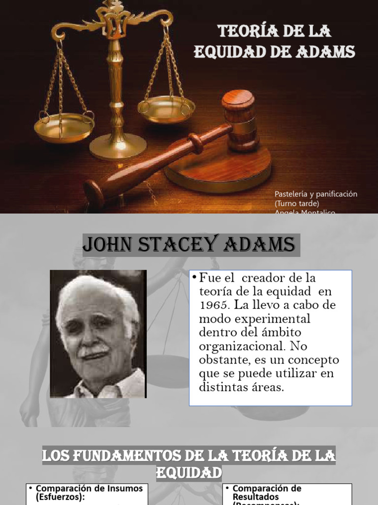 La Teoria de La Equidad de Adams | PDF | Salario | Percepción