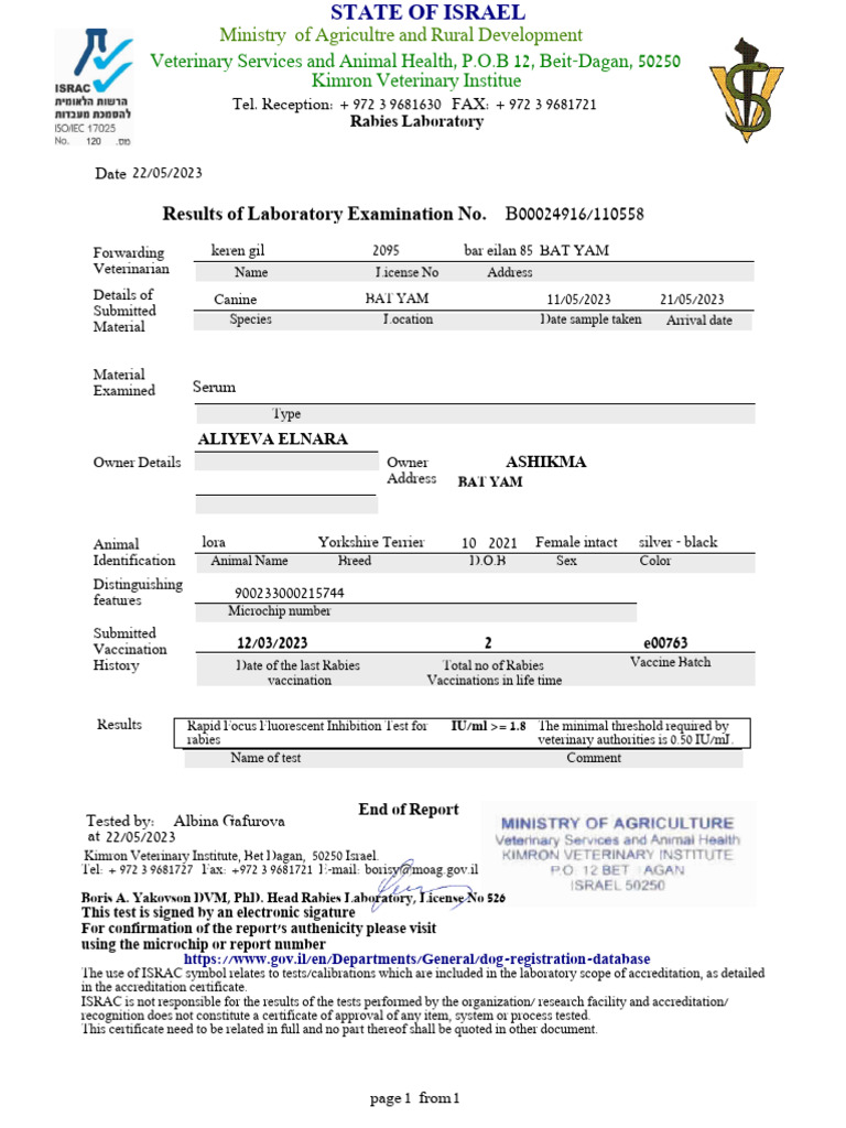 Tofes Bedikot 900233000215744 | PDF | Animals And Humans | Medicine