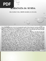 Noli Mi Tangere (Si Sisa) | PDF