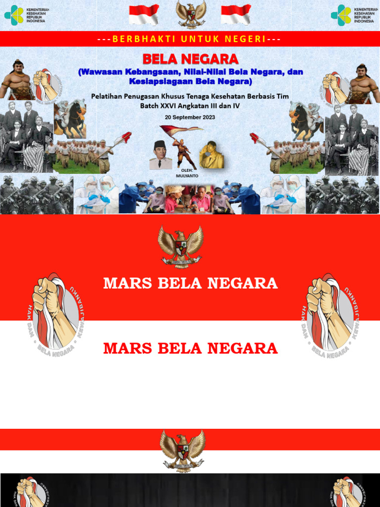 Bela Negara Dan Nilai Bela Negara | PDF