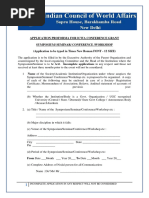 Travel Grant (RSTA) Form | PDF | Government