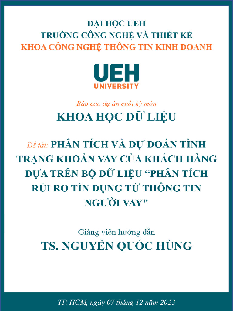 Nhom5 KHDL | PDF
