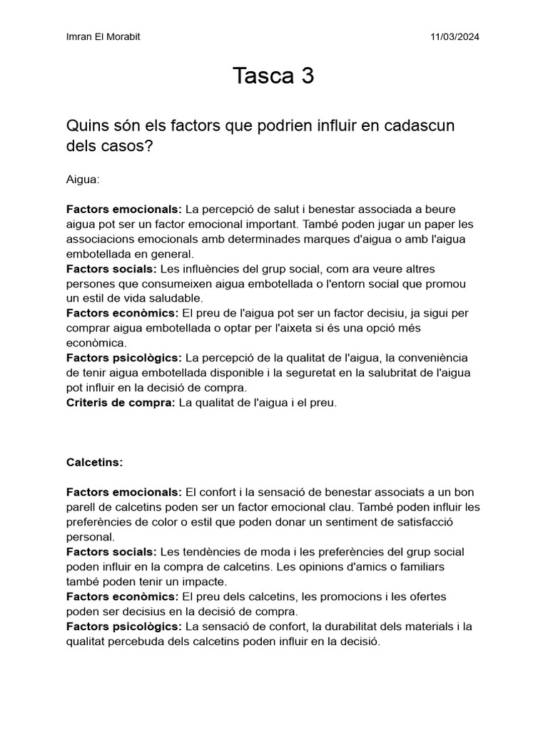 Tasca 3 | PDF