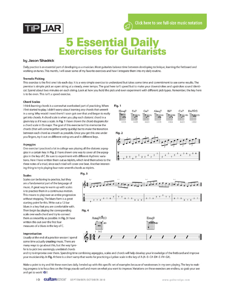 5 Essential Daily Exercises Pdf