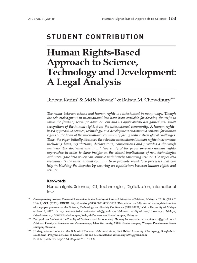 Human Rights | PDF | Human Rights | Privacy