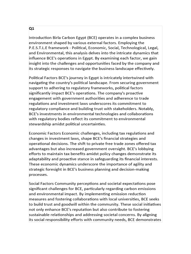 GBE Assignment | Download Free PDF | Sustainability | Corporate Social Responsibility