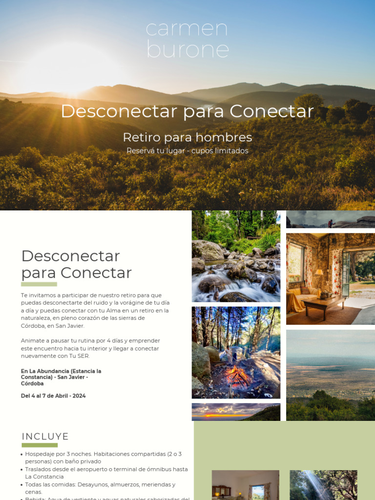 Retiro para Hombres | PDF