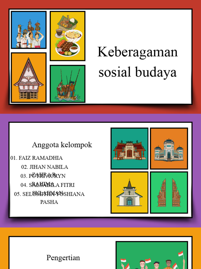 Keberagaman Sosial Budaya (Tugas Kelompok) | PDF | Agama & Spiritualitas