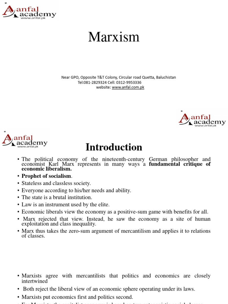 Marxism | PDF | Marxism | Capitalism