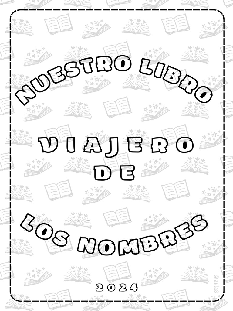 Libro Viajero de Nombres 2024 | PDF | Poesía
