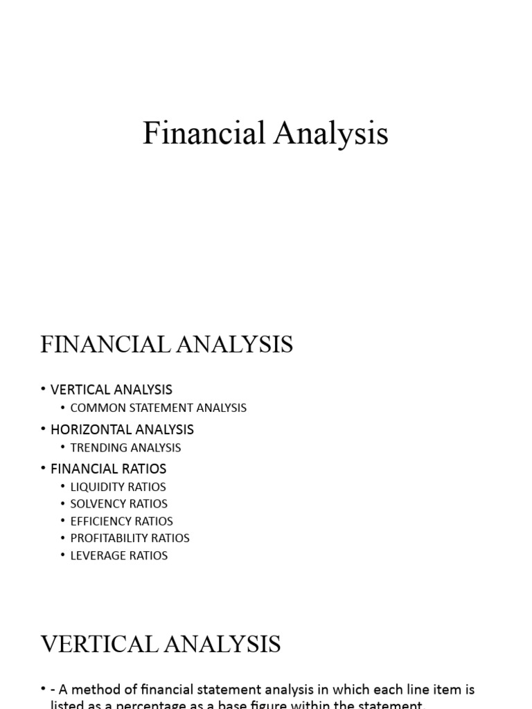 Financial Analysis | PDF | Leverage (Finance) | Debt
