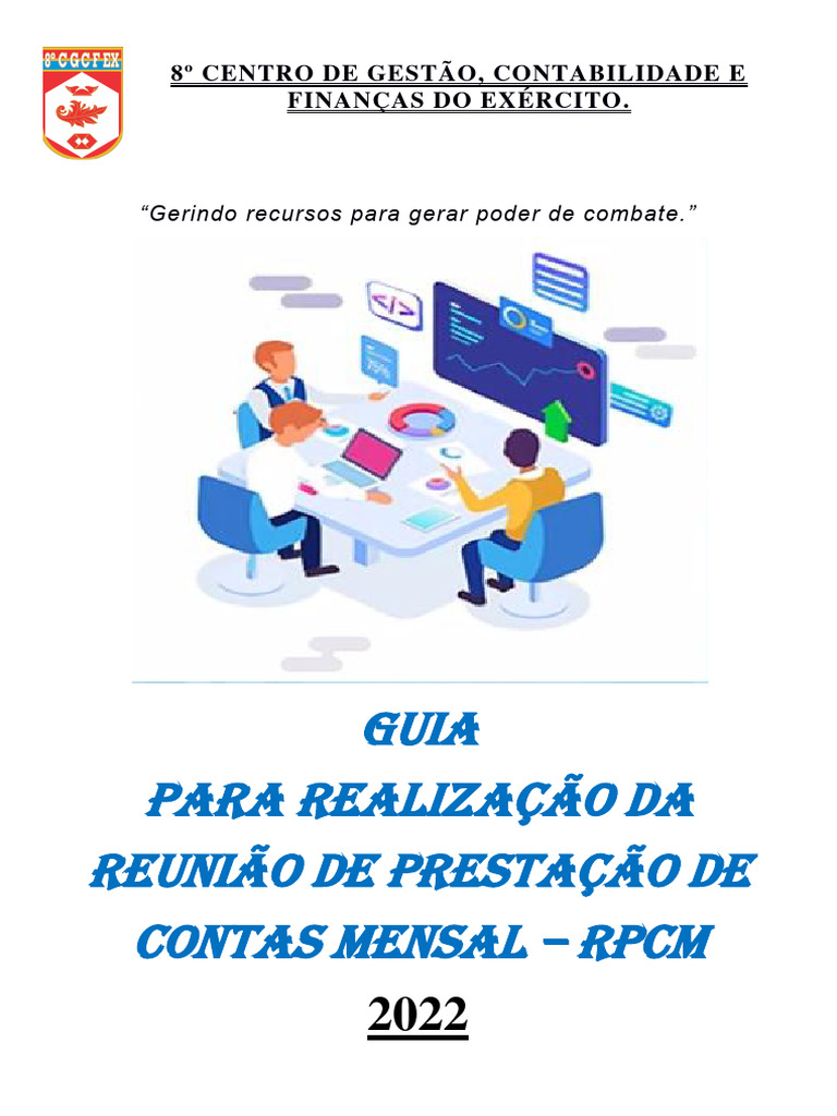 Guia RPCM: Prestação de Contas Mensal | PDF | Contabilidade | Depreciação