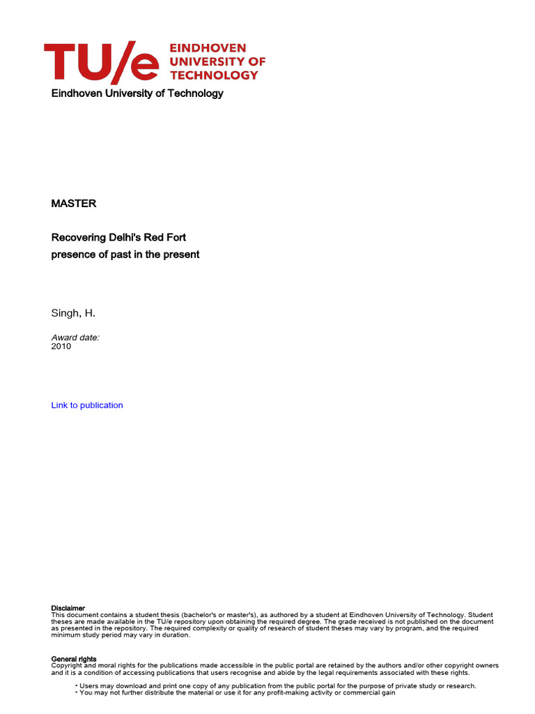 Red Fort Pdf