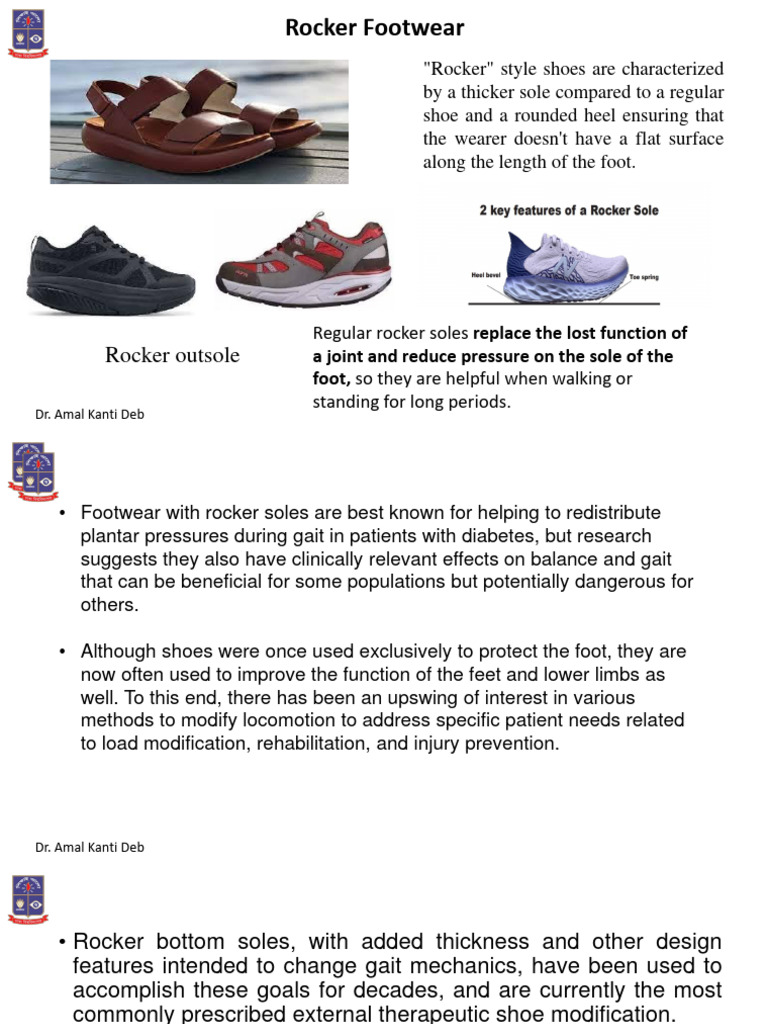 Rocker Shoe | PDF | Foot | Toe