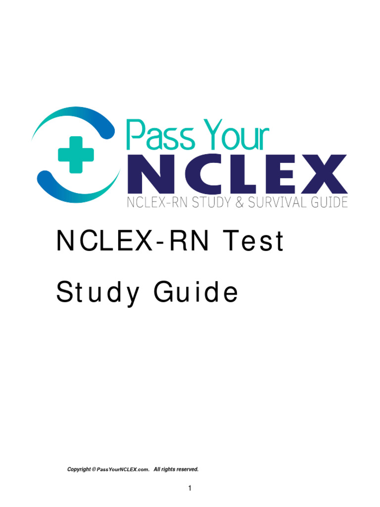 NCLEX-RN Test Study Guide | PDF | Aorta | Pneumonia