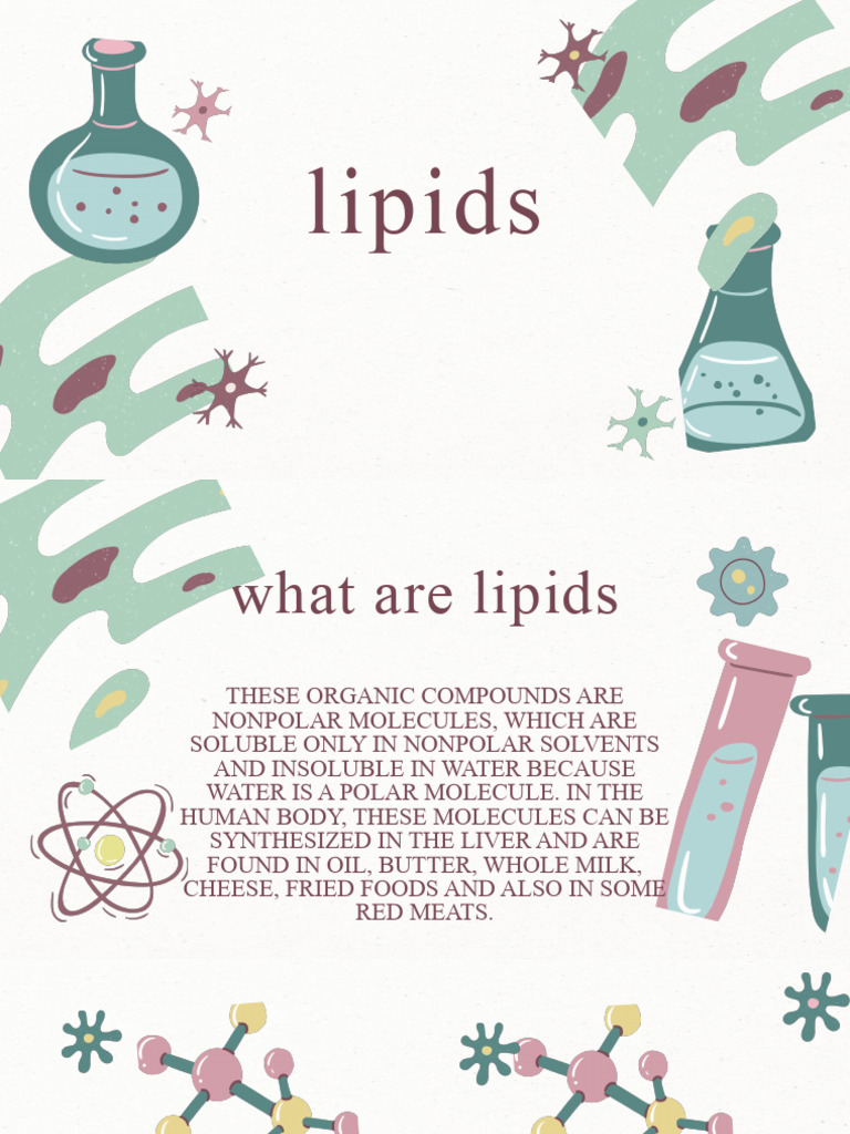 Understanding Simple Lipid Molecules | PDF | Lipid | Fatty Acid