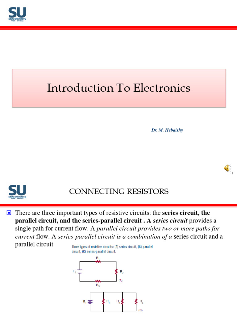 Lec 2 - BE | PDF | Series And Parallel Circuits | Electrical Network