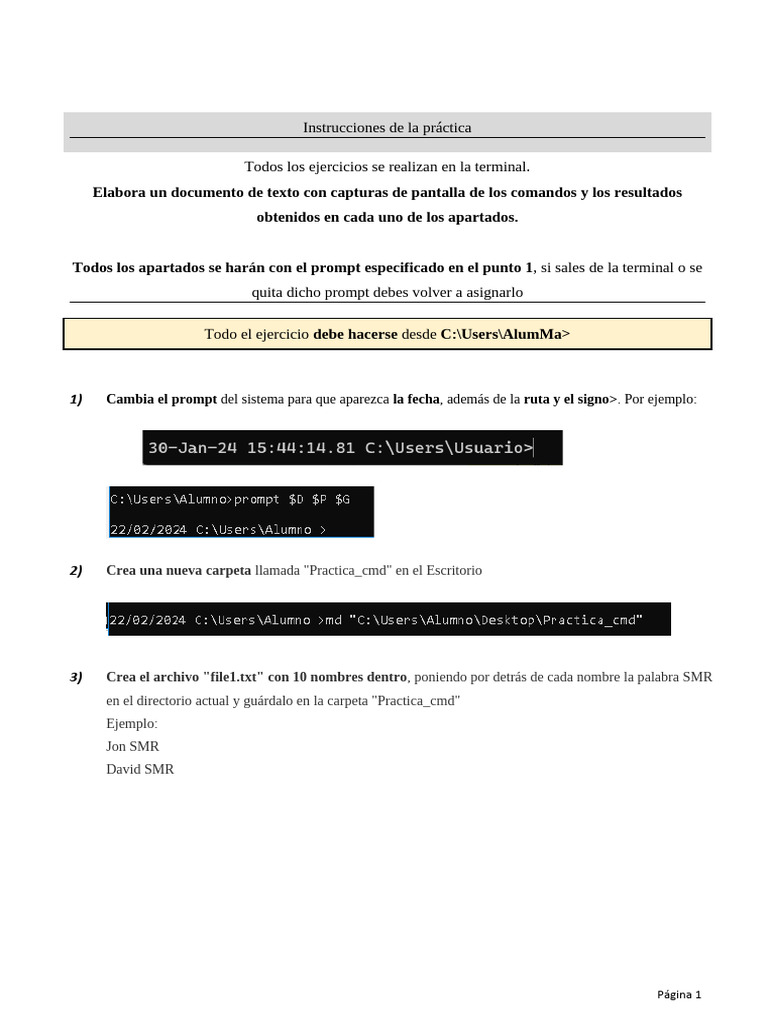 Práctica - UT5 (Evaluable) - Alejandro Martinez | PDF | Archivo de computadora | Directorio ...