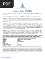 INTERPOL Careers & Opportunities | PDF | Salary | Recruitment