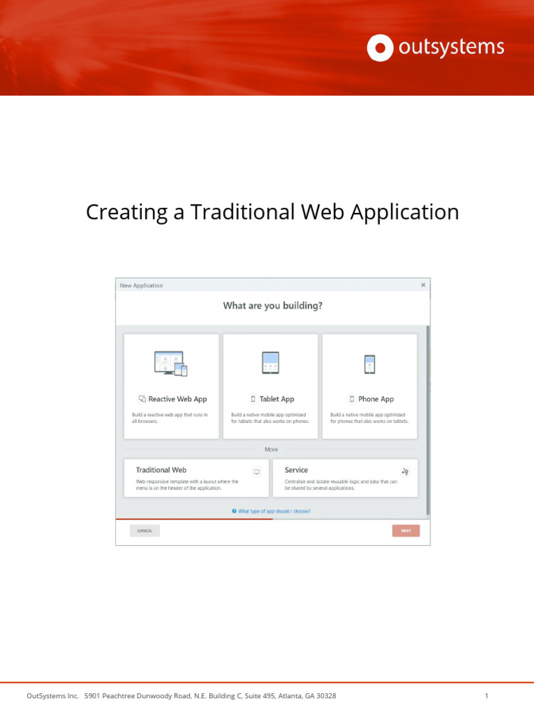 1.4x Creating A Traditional Web Application | PDF | World Wide Web | Internet & Web