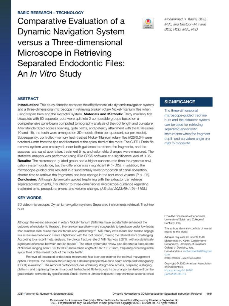 Dynamic Navigation System | PDF