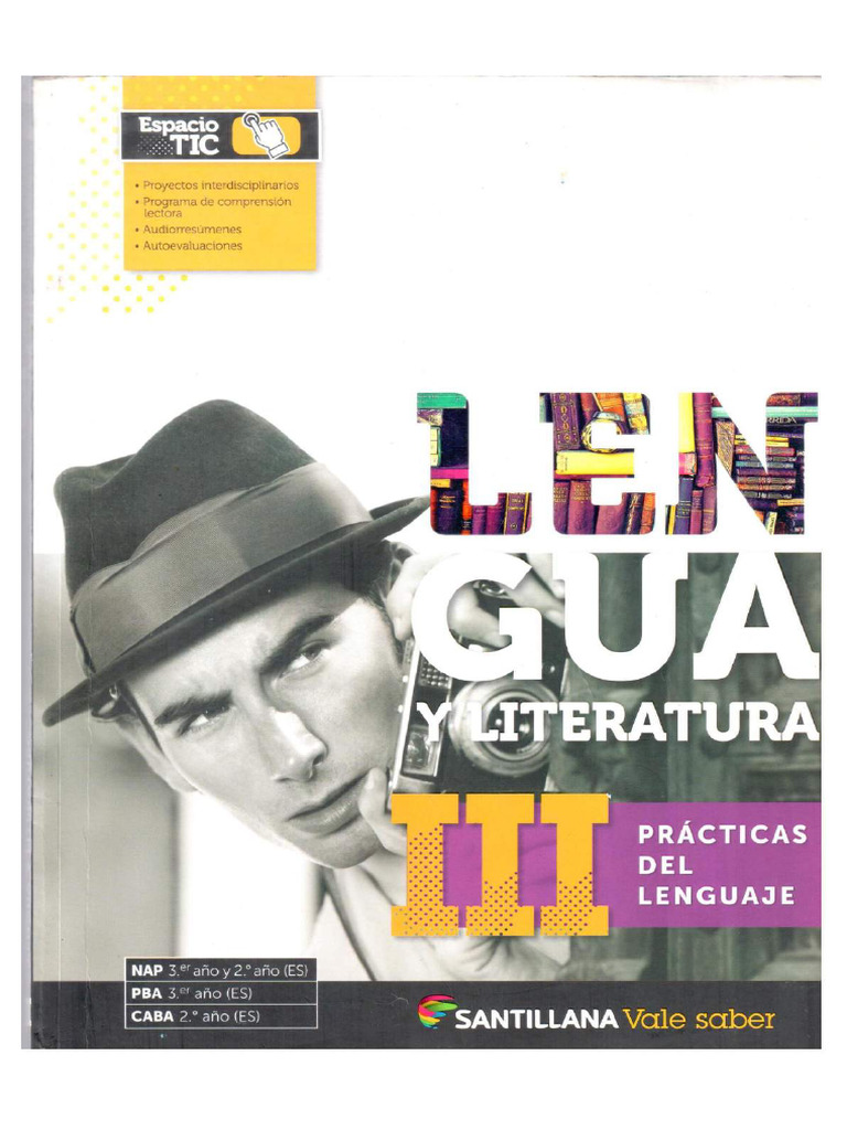 Lengua y Literatura III. Santillana Vale Saber | PDF