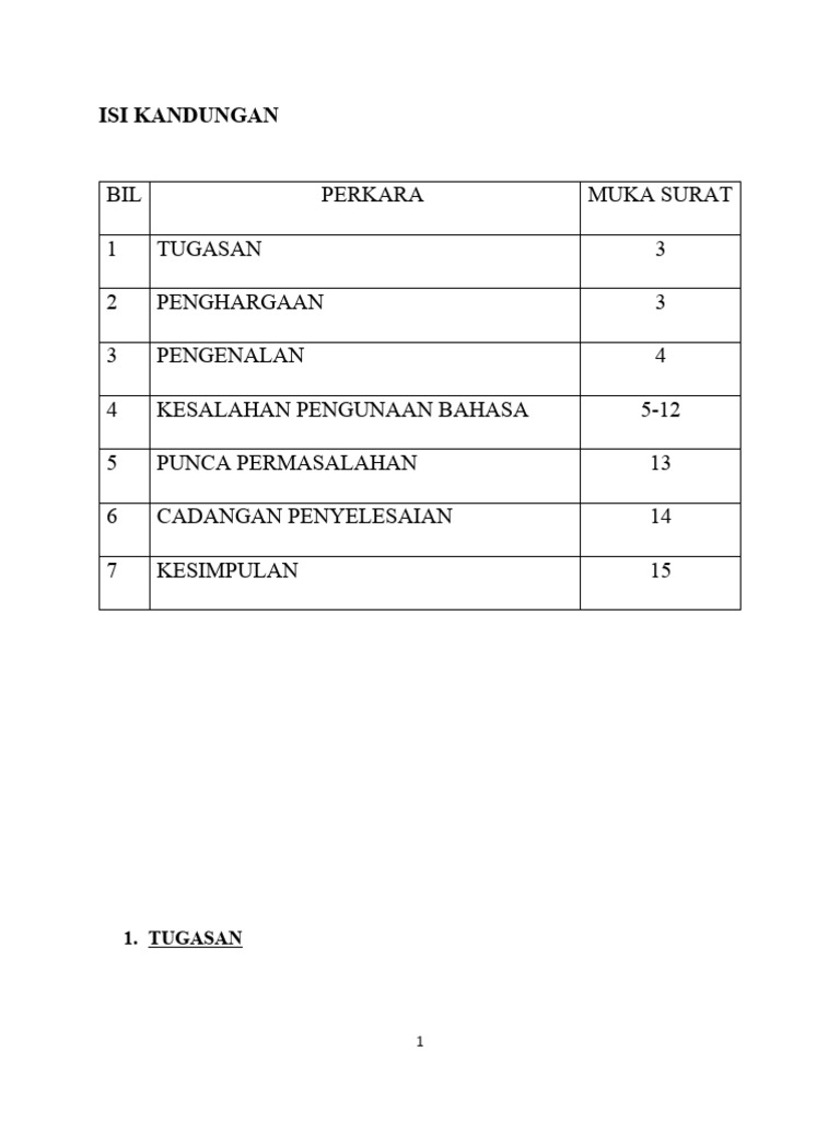 Folio Bm Kesalahan Ii Penggunaan Bahasa Melayu Pdf