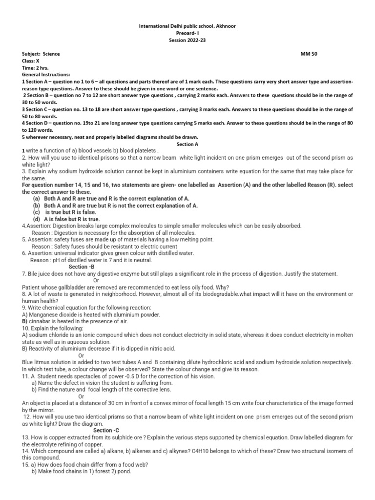 Periodic 3 10 | PDF | Reproduction | Acid