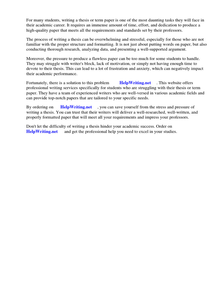 A Term Paper Template | PDF | Citation | Essays