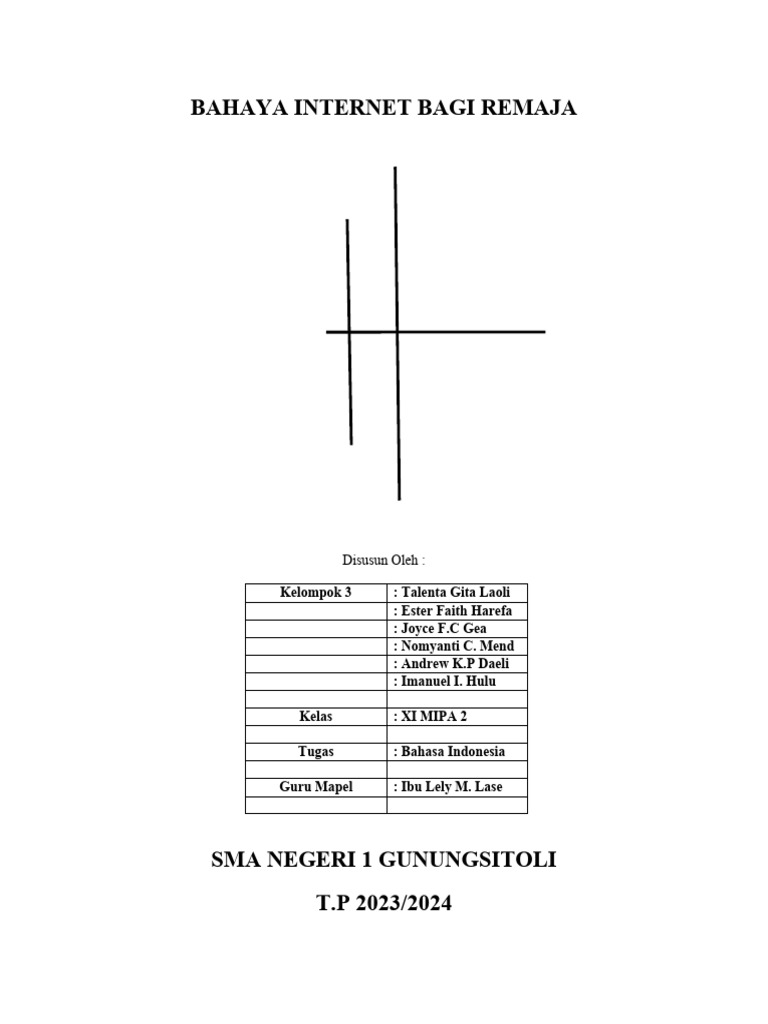 Bahaya Internet untuk Remaja | PDF | Ilmu Sosial