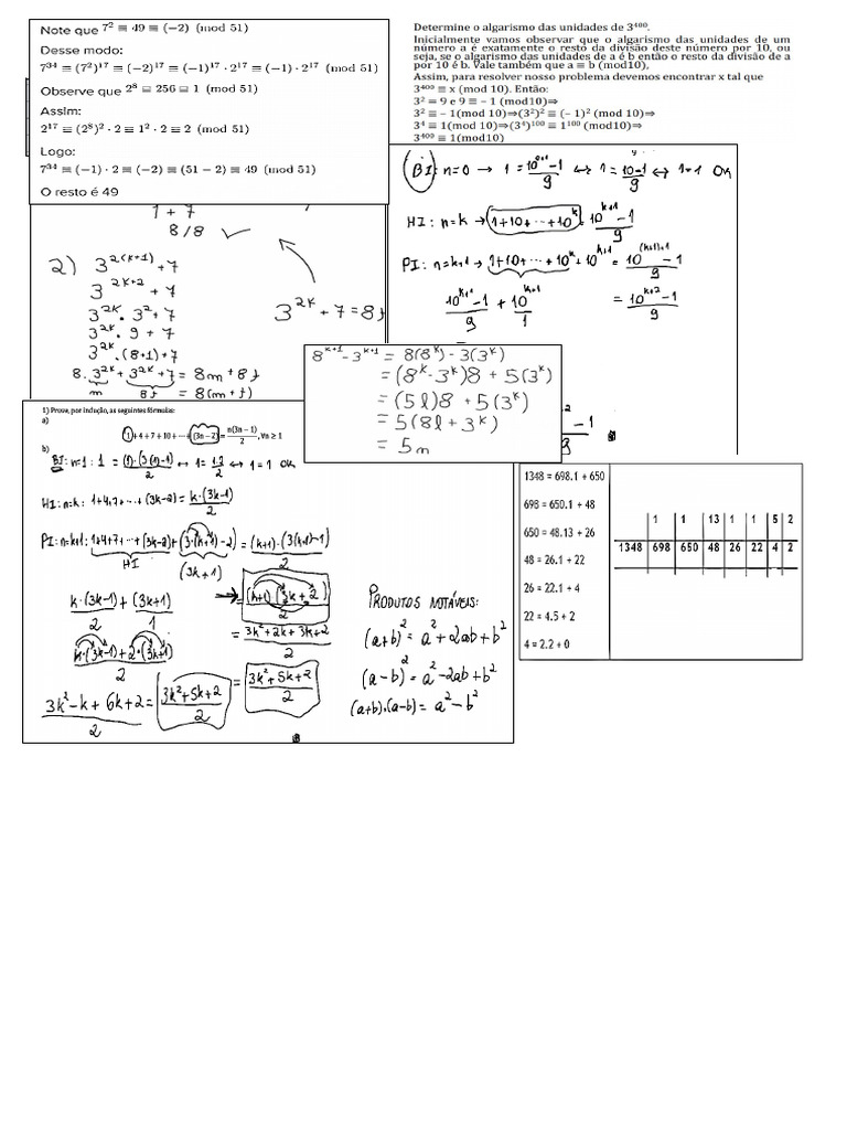Cola Matematica para Compu | PDF