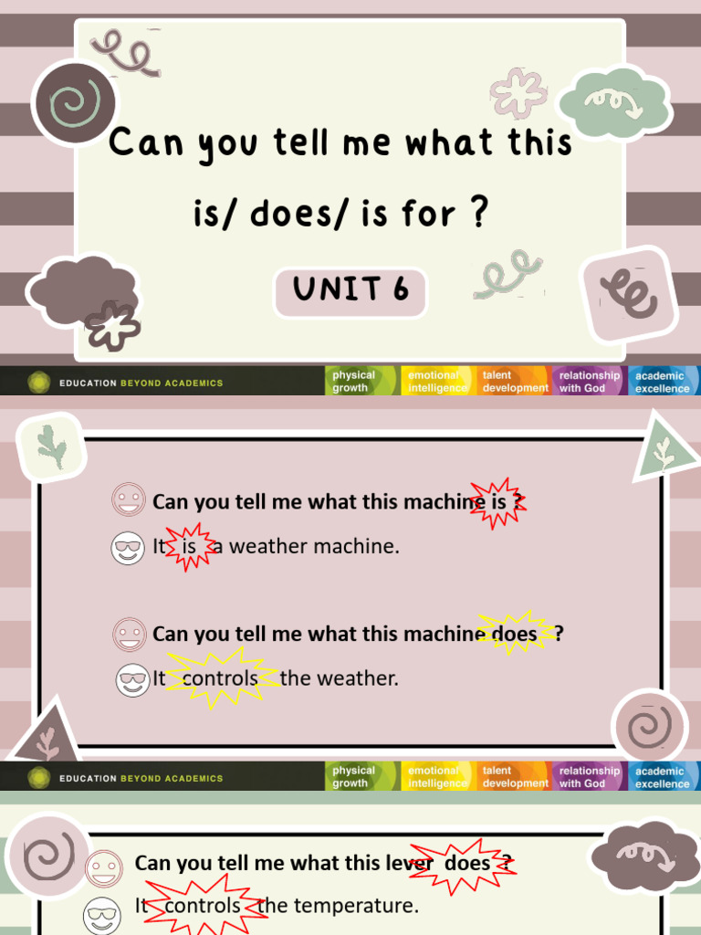 Grade 6 - Unit 6 - Grammar 2 | PDF