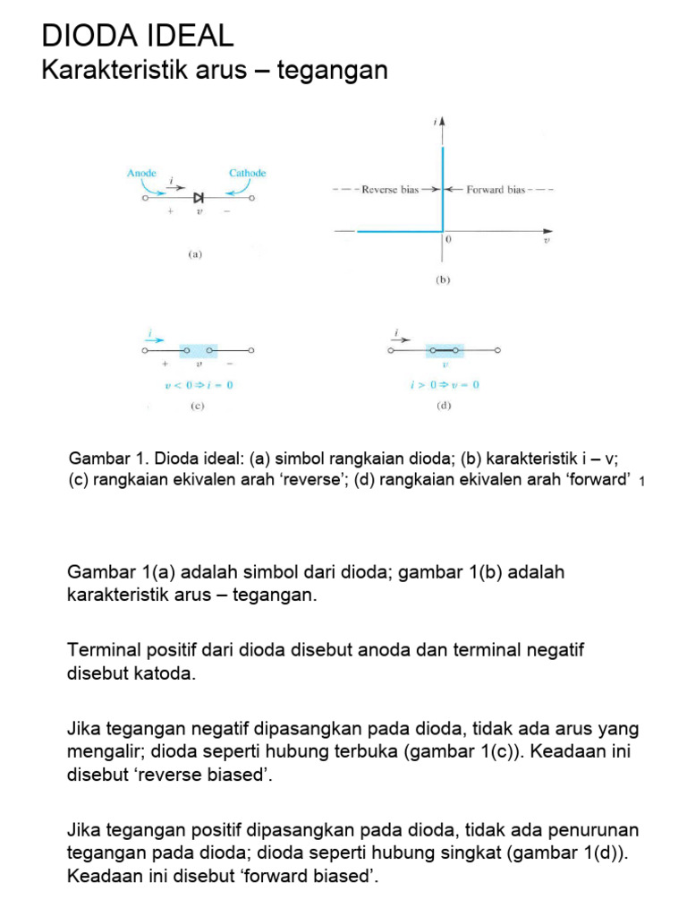 Aplikasi Dioda | PDF