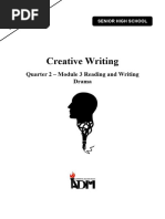 Creative Writing: Quarter 2 - Module 3 Reading and Writing Drama | PDF ...