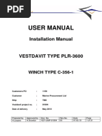 Manual Davit Crane | PDF | Pipe (Fluid Conveyance) | Pump