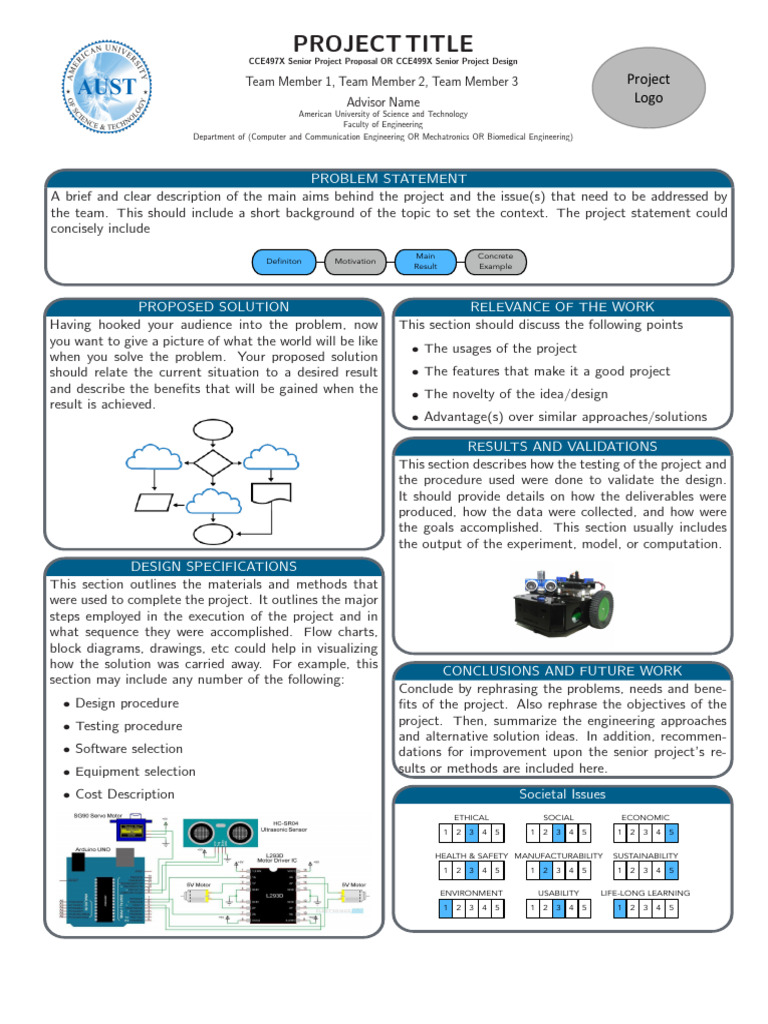 Poster Template | PDF | Engineering | Design
