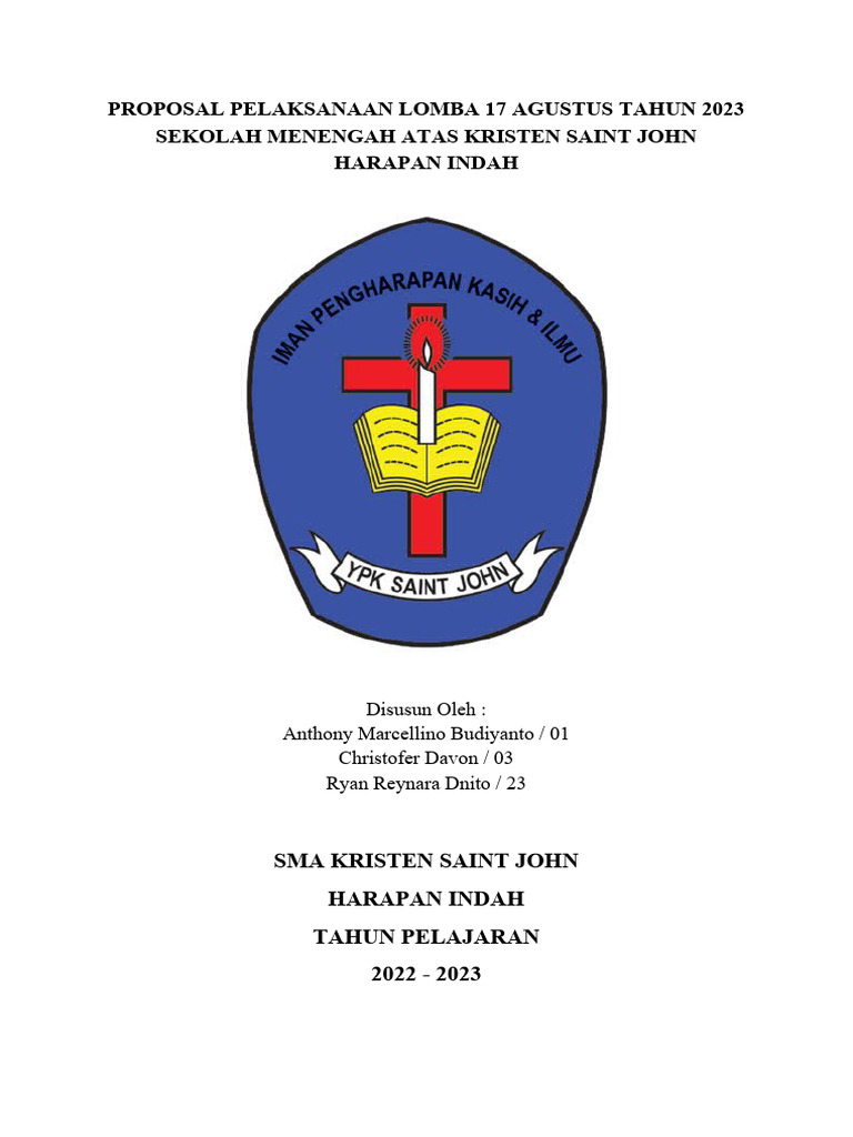Lomba 17 Agustus SMA Kristen Saint John | PDF