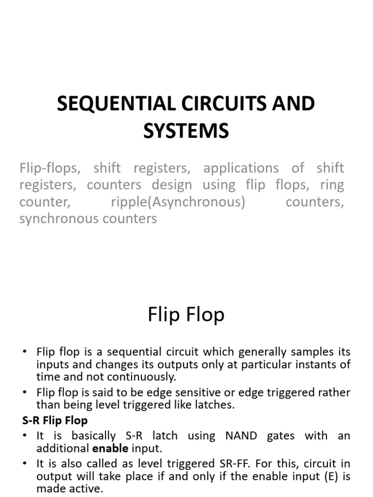 DE Unit-3 | PDF | Computer Engineering | Digital Electronics
