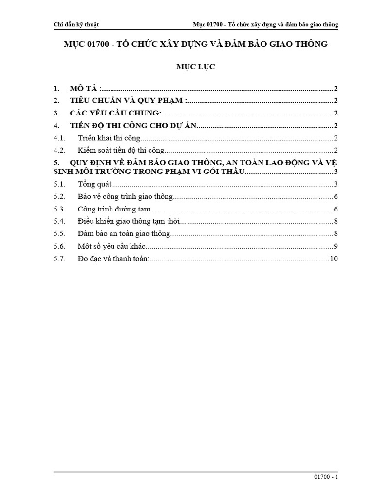 To Chuc Xay Dung Va Dam Bao Giao Thong - Checked | PDF