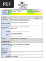 Daily-Lesson-Plan-ESP-9 1Q | PDF
