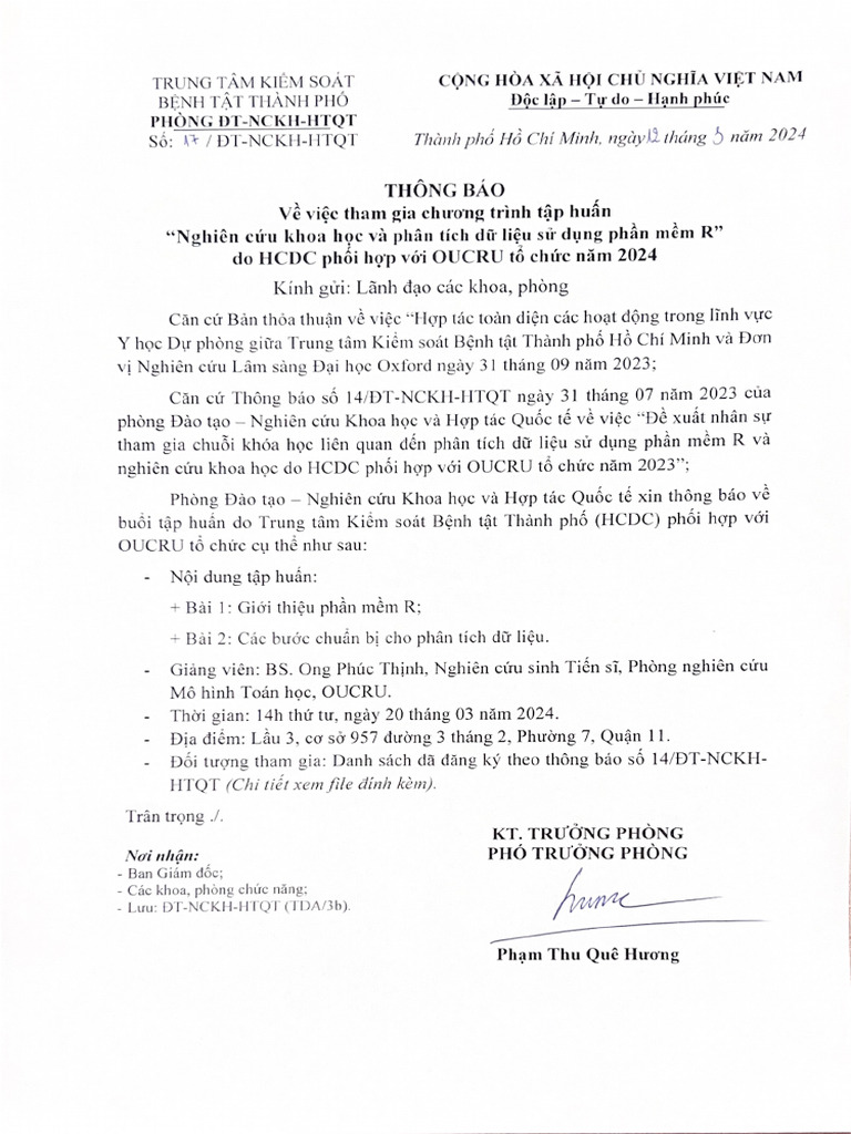 TB 17 ĐT-NCKH-HTQT | PDF