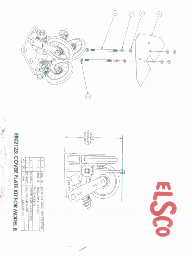 ELSCO Model B - Dust Cover Installation | PDF