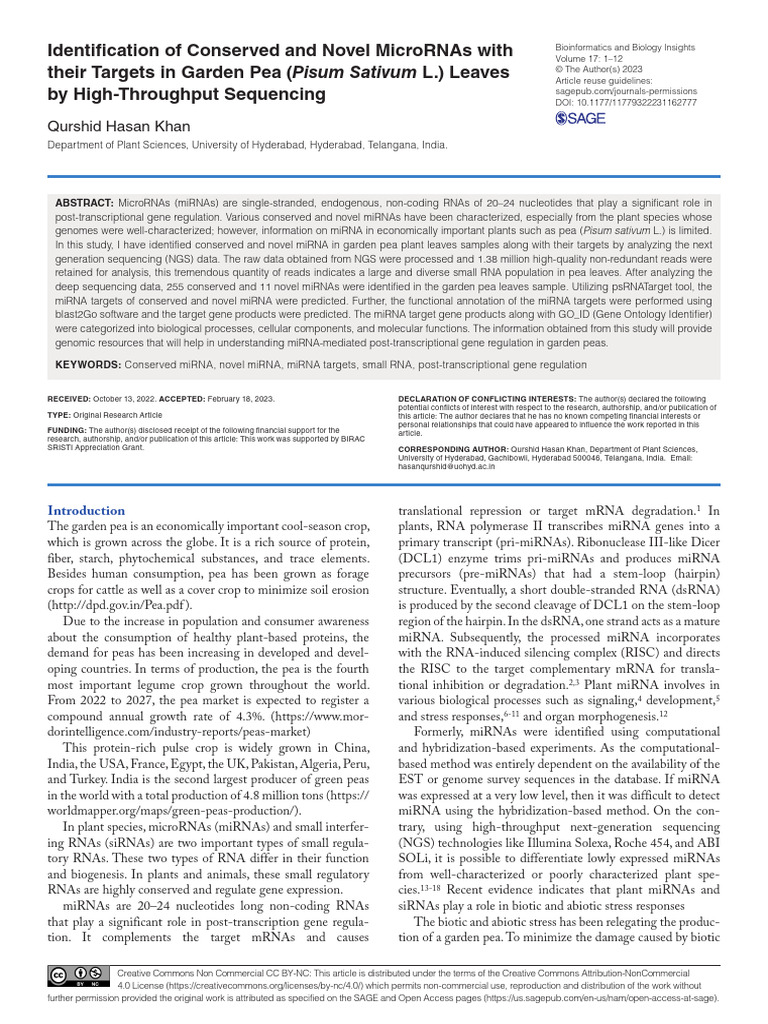 Data Analysis Important Topics | Download Free PDF | Micro Rna | Dna Sequencing